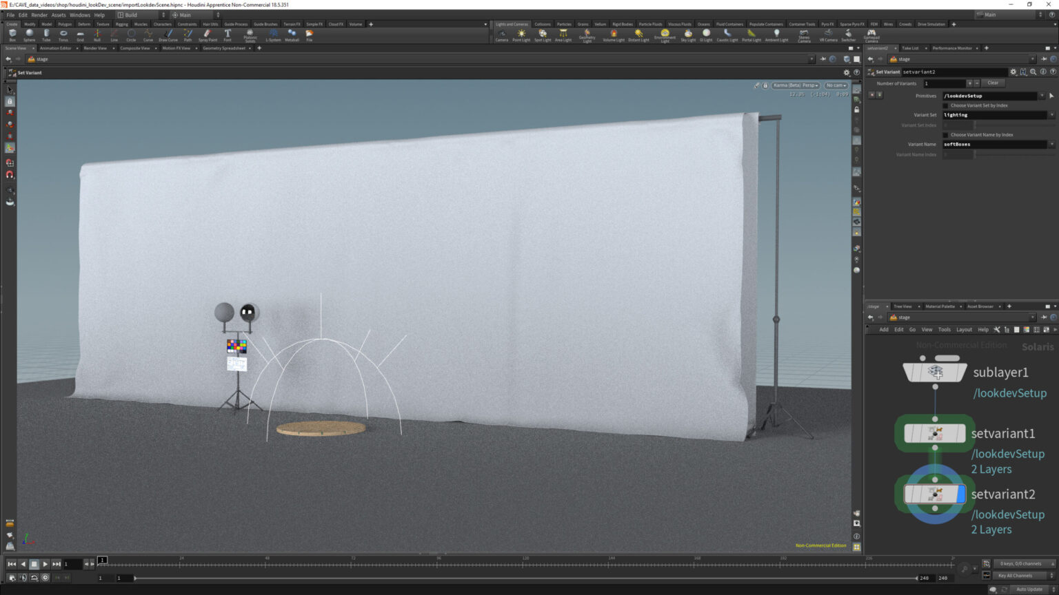 Houdini Look Development and Lighting Props – CAVE Academy