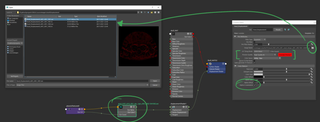 Extracting a 32bit Displacement Map from ZBrush – CAVE Academy